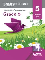 Illustrative Mathematics: Grade 5 Spanish Teacher Resource Copy Master ...