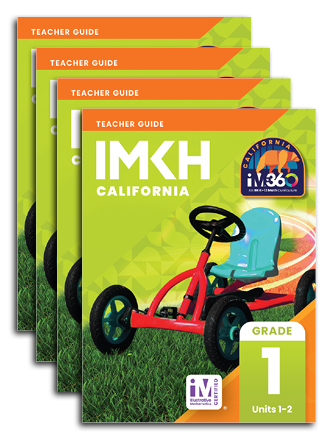 IMKH California: Grade 1 Teacher Guide Set | Prek 12